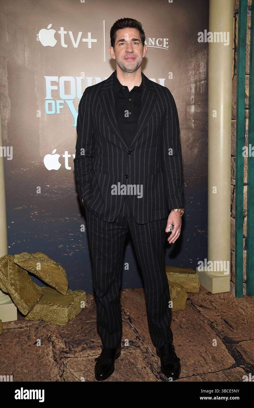 Ny. 19th May, 2025. John Krasinski at arrivals for FOUNTAIN OF YOUTH ...