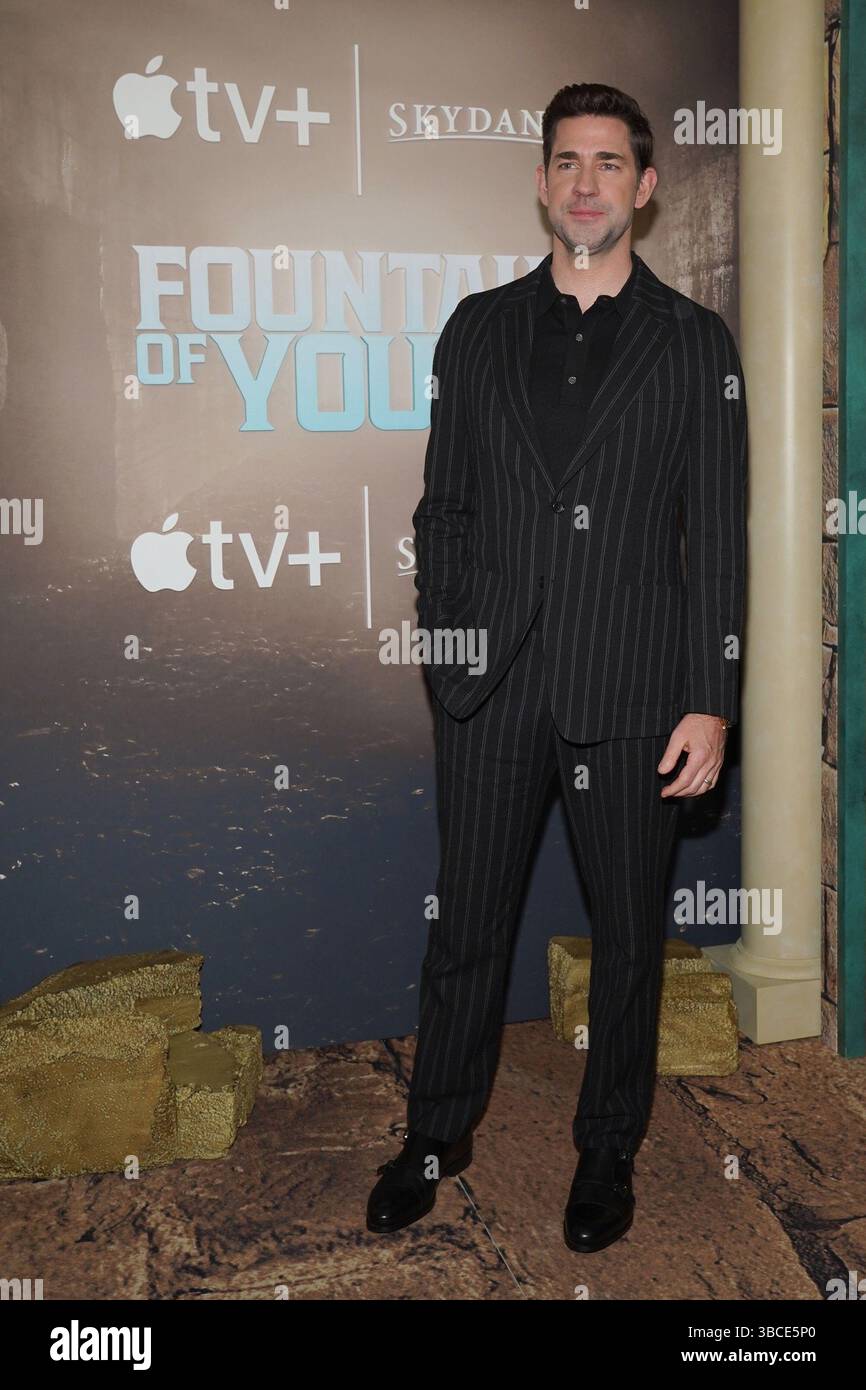 Ny. 19th May, 2025. John Krasinski at arrivals for FOUNTAIN OF YOUTH ...