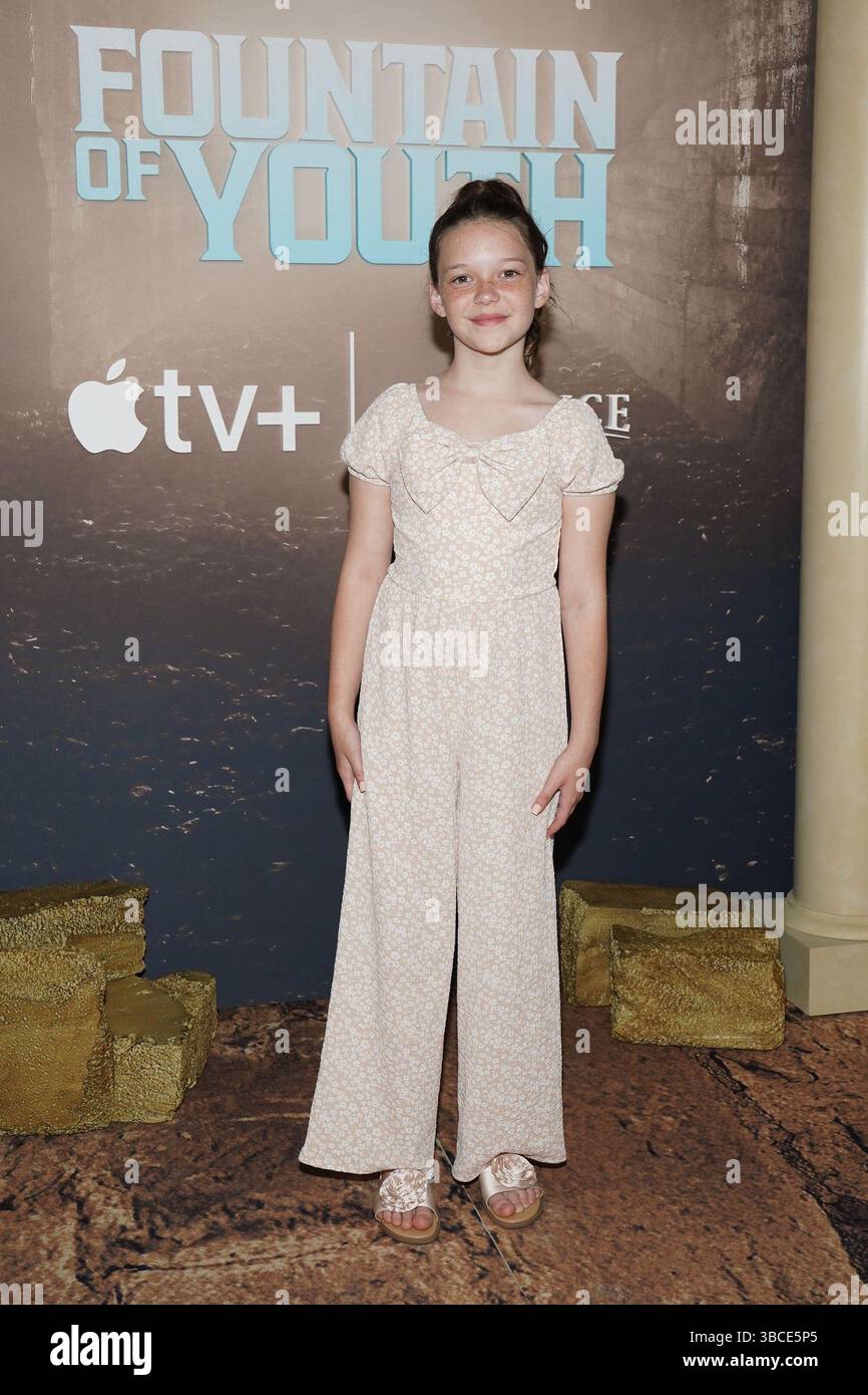 Ny. 19th May, 2025. Delaney Quinn at arrivals for FOUNTAIN OF YOUTH ...