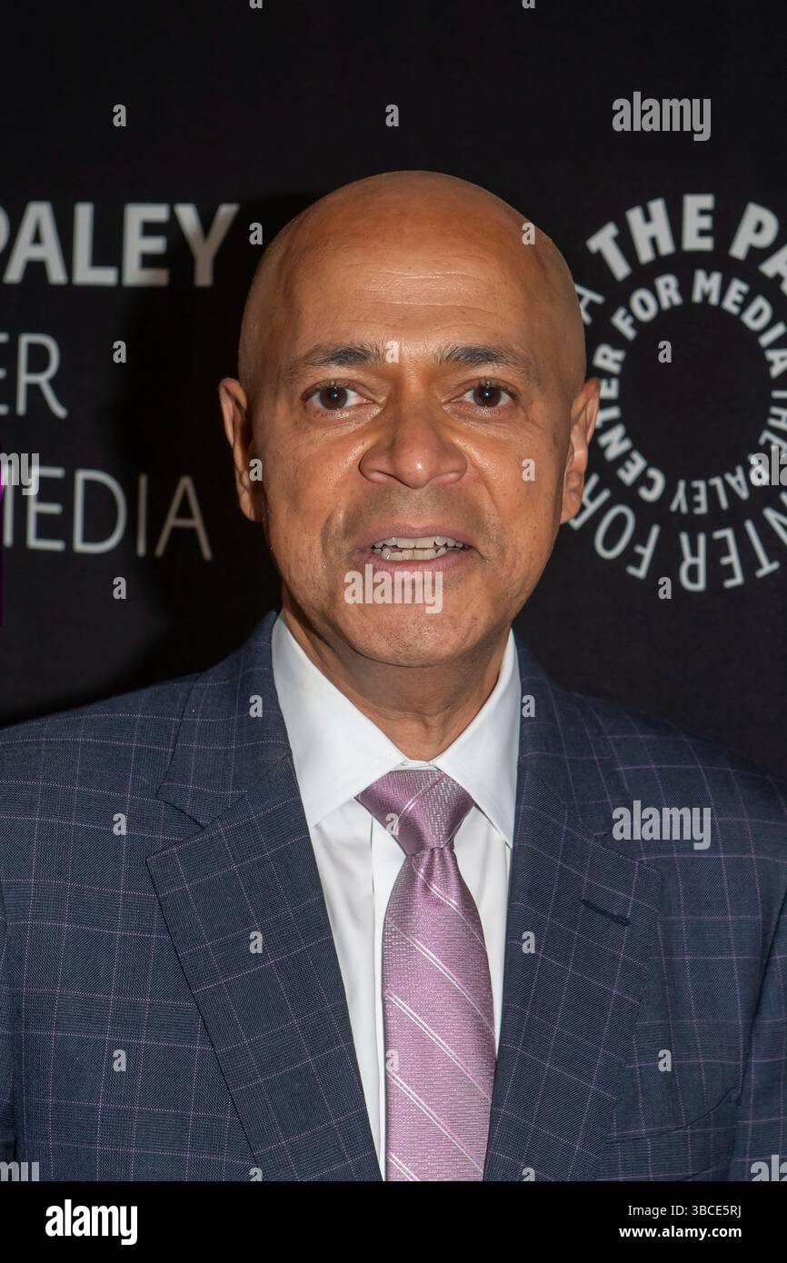 NEW YORK, NEW YORK - MAY 19: David Ushery attends the 2025 Paley Honors ...