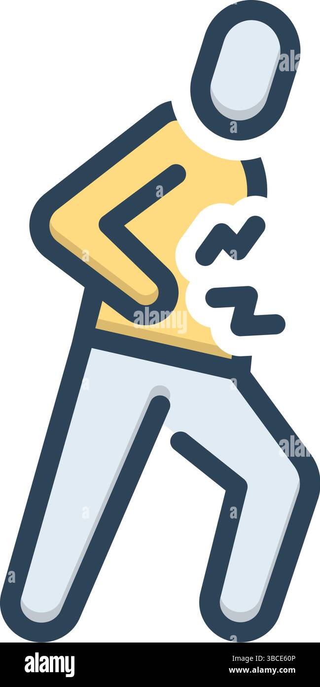 Chronic ache Stock Vector Images - Alamy