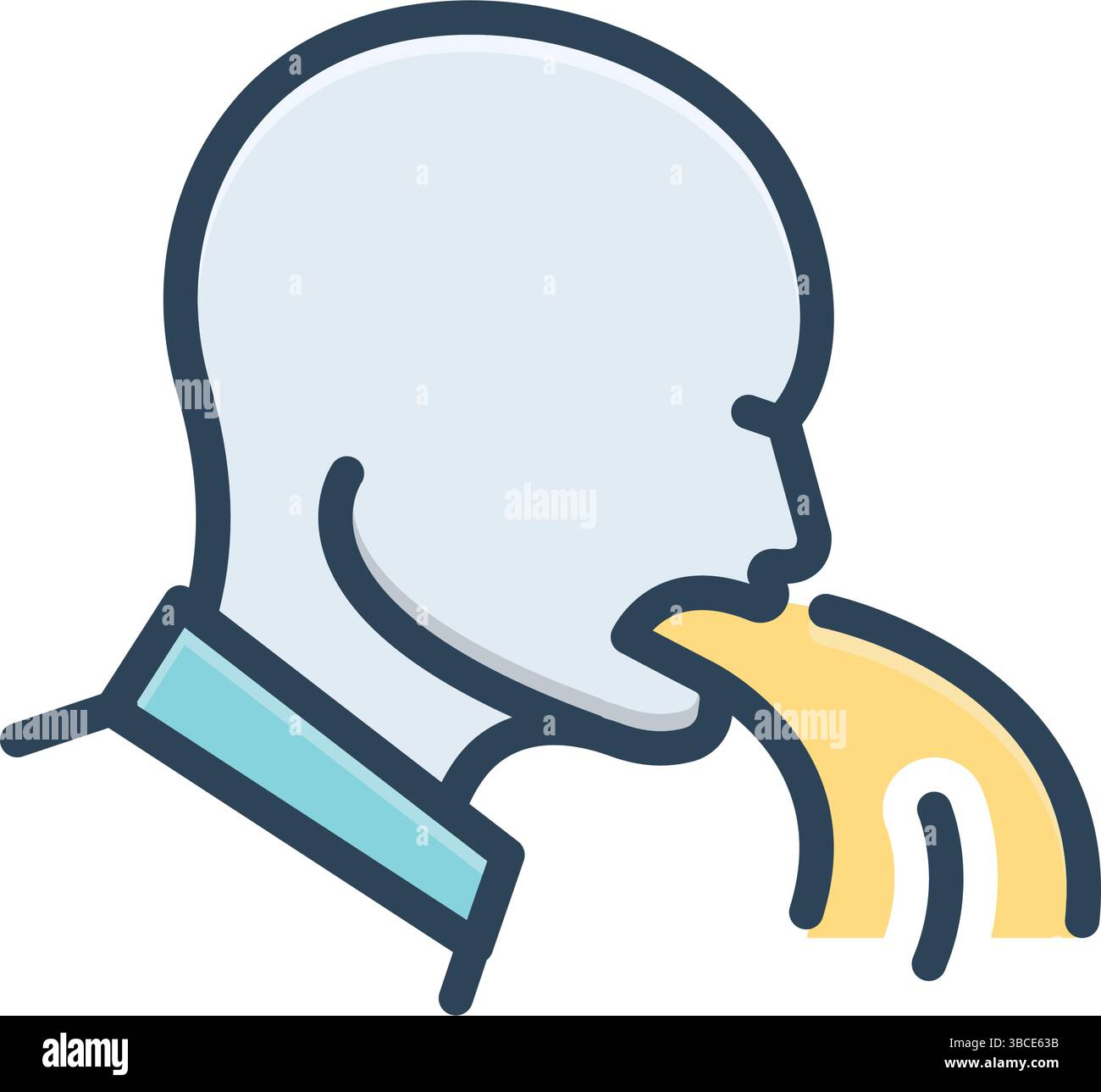 Icon for vomiting, puke Stock Vector Image & Art - Alamy