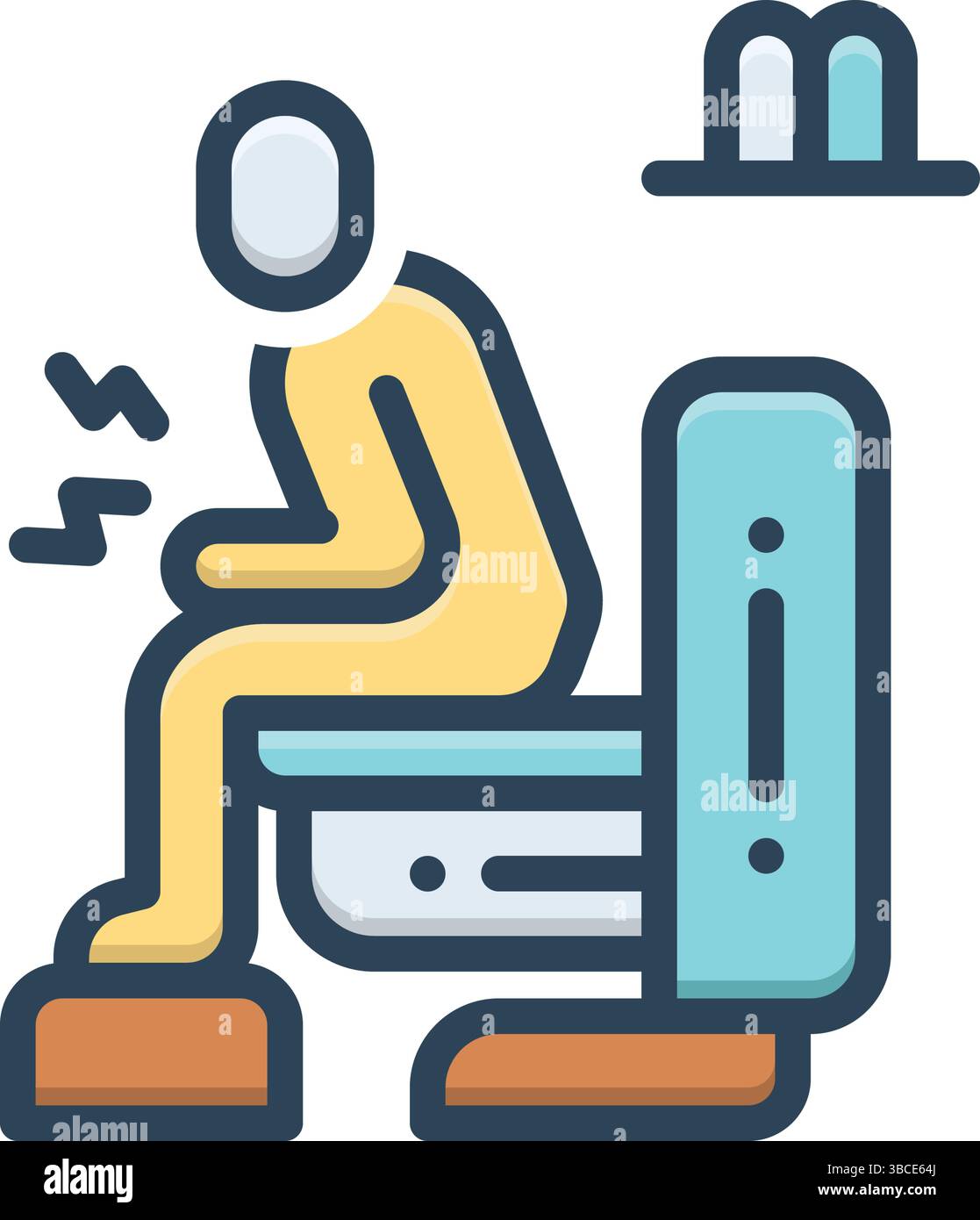 Icon for diarrhea, unwell Stock Vector Image & Art - Alamy
