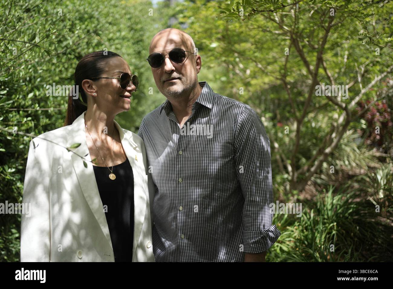 Yael and Adi Alexander, parents of freed Israeli-American hostage Edan ...