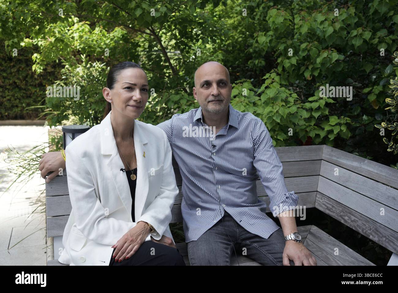 Yael and Adi Alexander, parents of freed Israeli-American hostage Eden ...