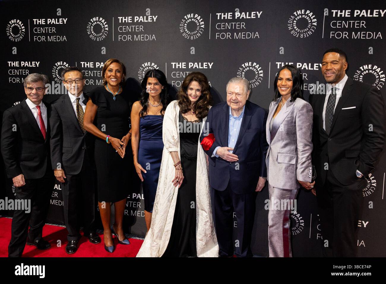 Ny. 19th May, 2025. George Stephanopoulos, Joe Tsai, Robin Roberts ...