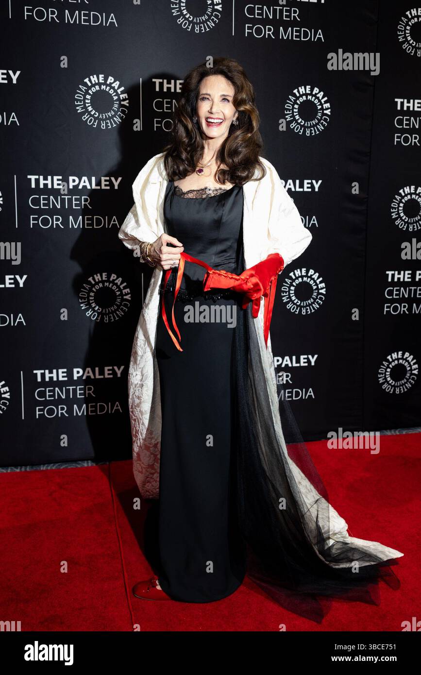 Ny. 19th May, 2025. Lynda Carter at arrivals for 2025 Paley Honors, The ...