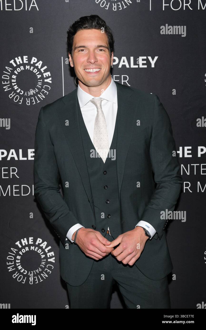 New York, USA. 19th May, 2025. William Reeve attends the 2025 Paley ...