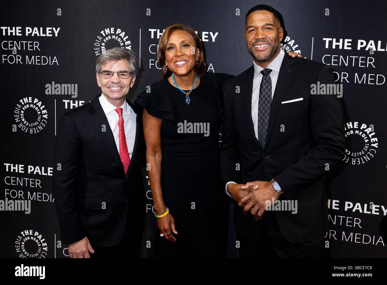 Ny. 19th May, 2025. George Stephanopoulos, Robin Roberts, Michael ...