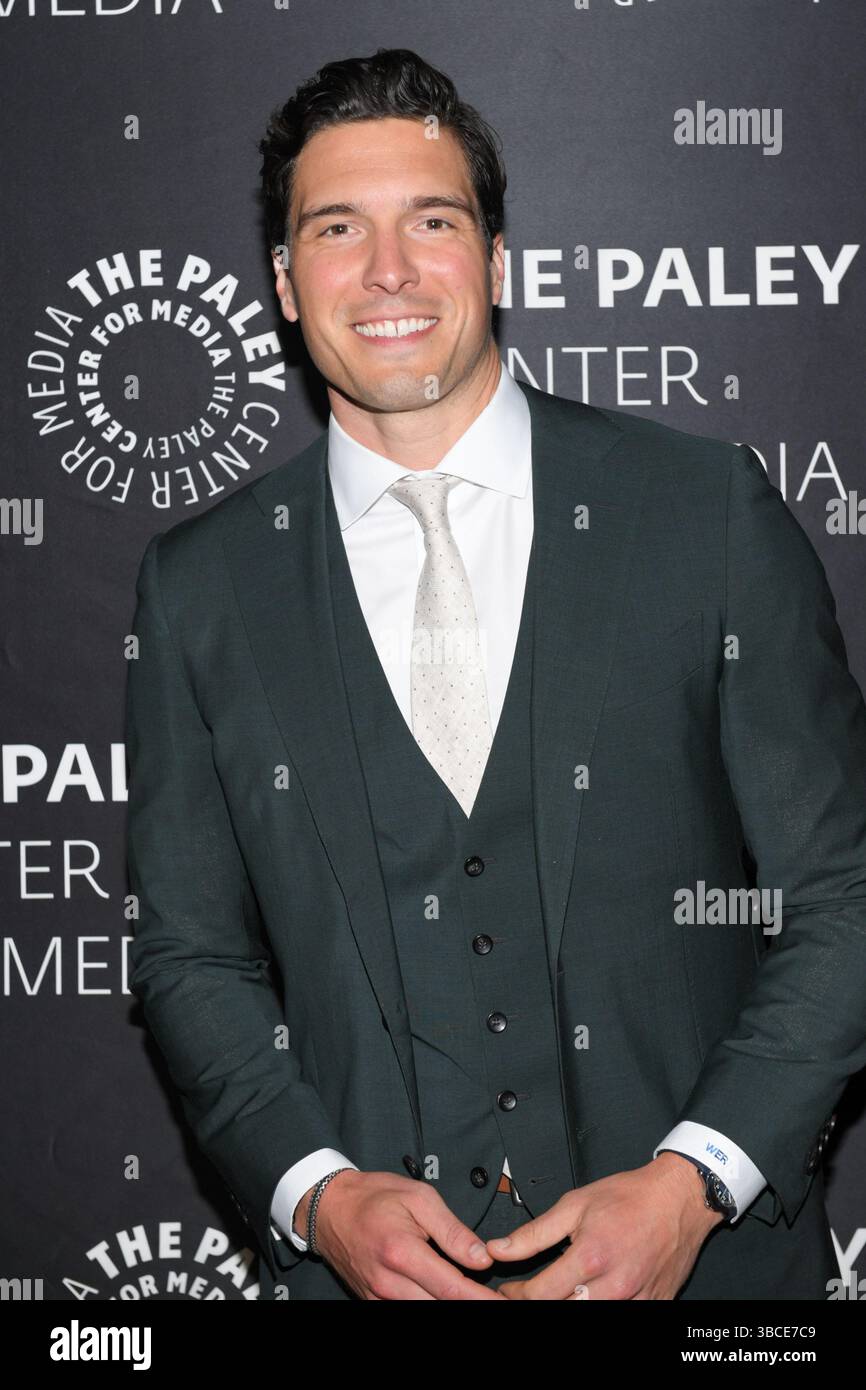 New York, USA. 19th May, 2025. William Reeve attends the 2025 Paley ...