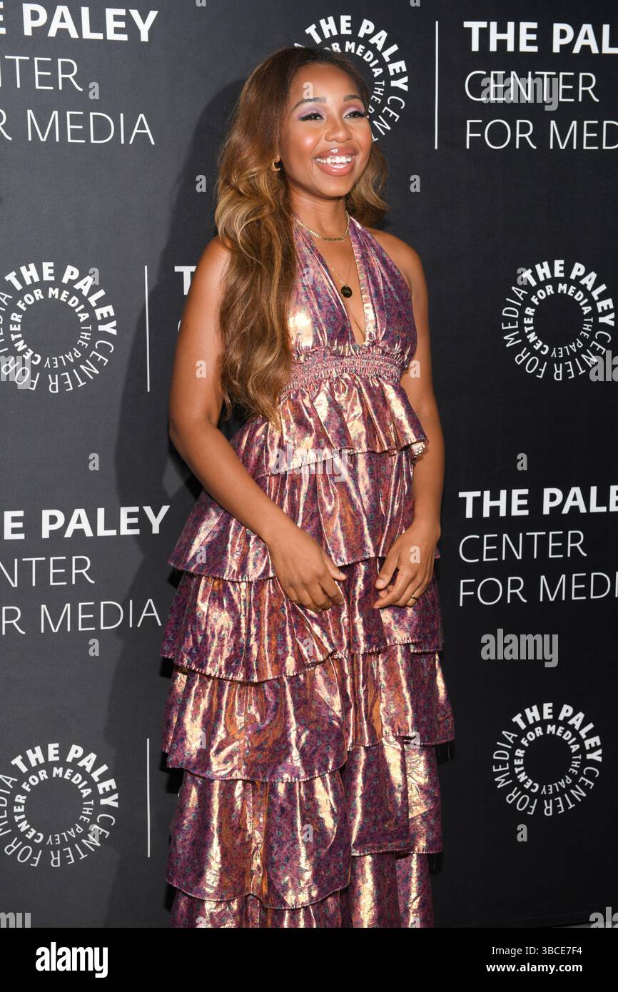 New York, USA. 19th May, 2025. Somara Theodore attends the 2025 Paley ...