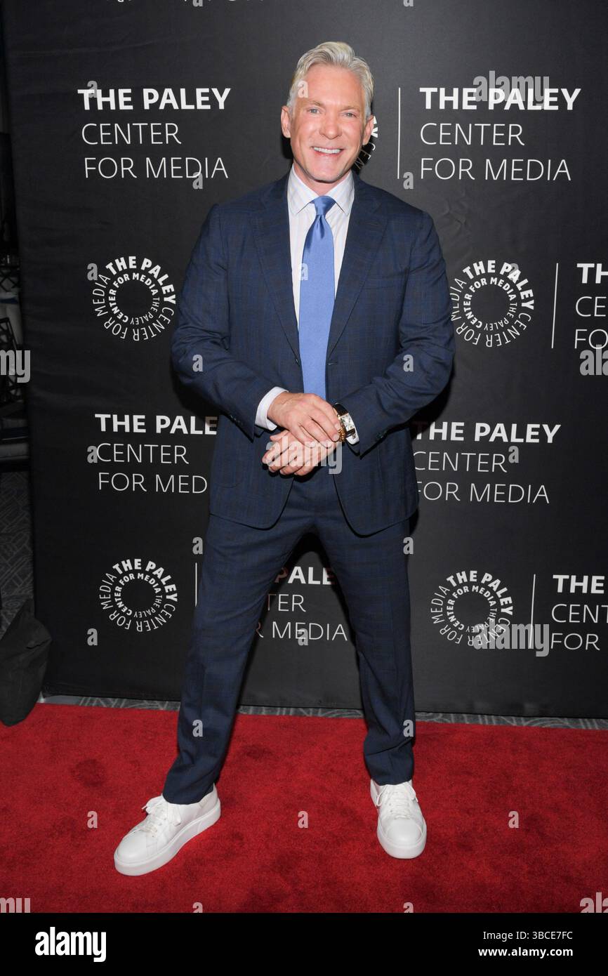 New York, USA. 19th May, 2025. Sam Champion attends the 2025 Paley ...