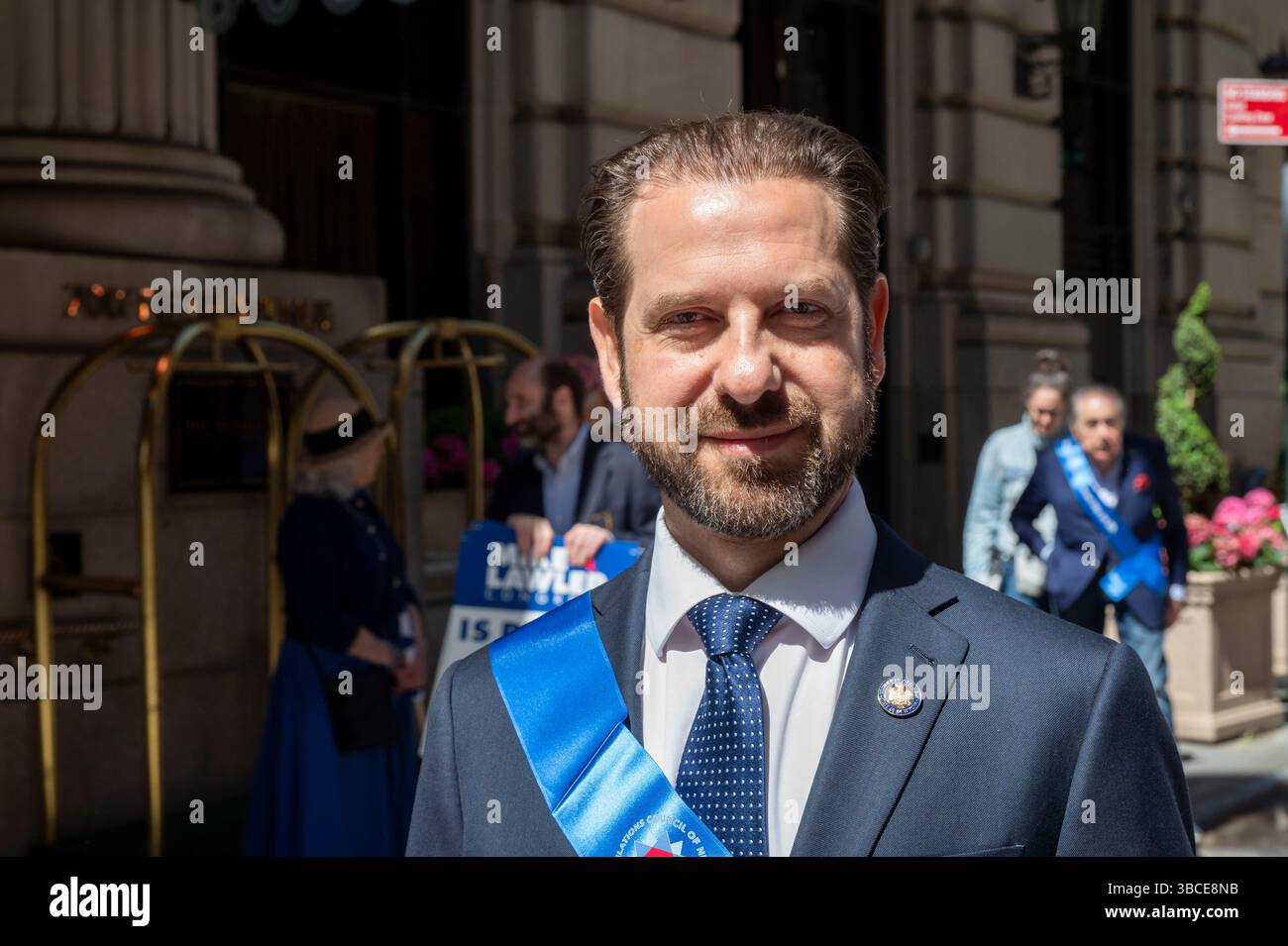 New York, United States. 18th May, 2025. NYS Assemblymember Daniel ...