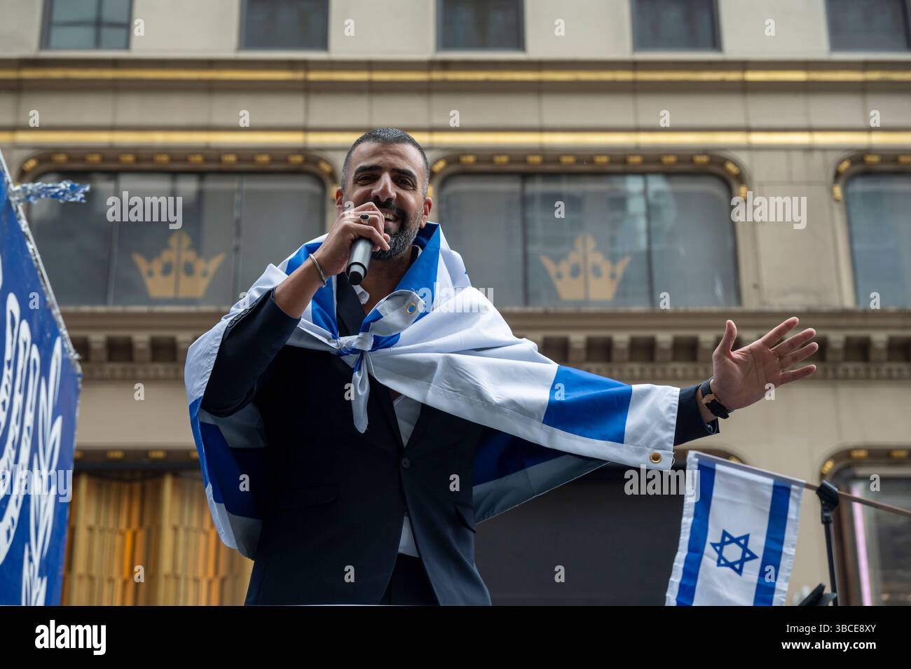 New York, United States. 18th May, 2025. Regev Hod? ("??? ???" in ...