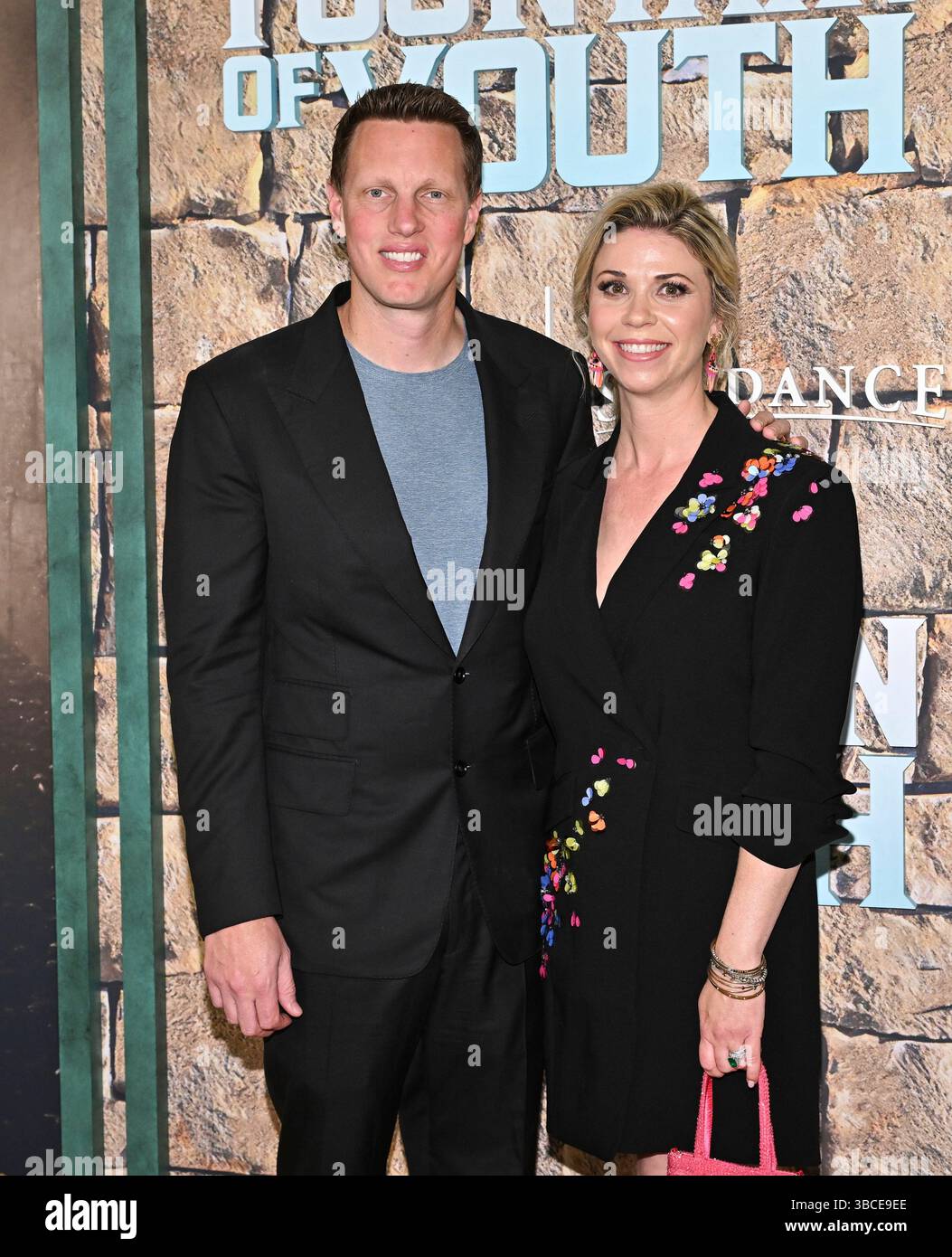 Skydance Media CEO David Ellison, left, and wife Sandra Lynn Modic ...