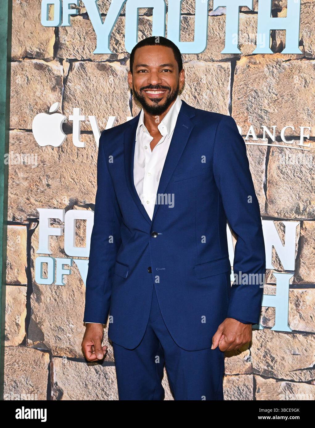 Laz Alonso attends the premiere of "Fountain of Youth" at the American ...