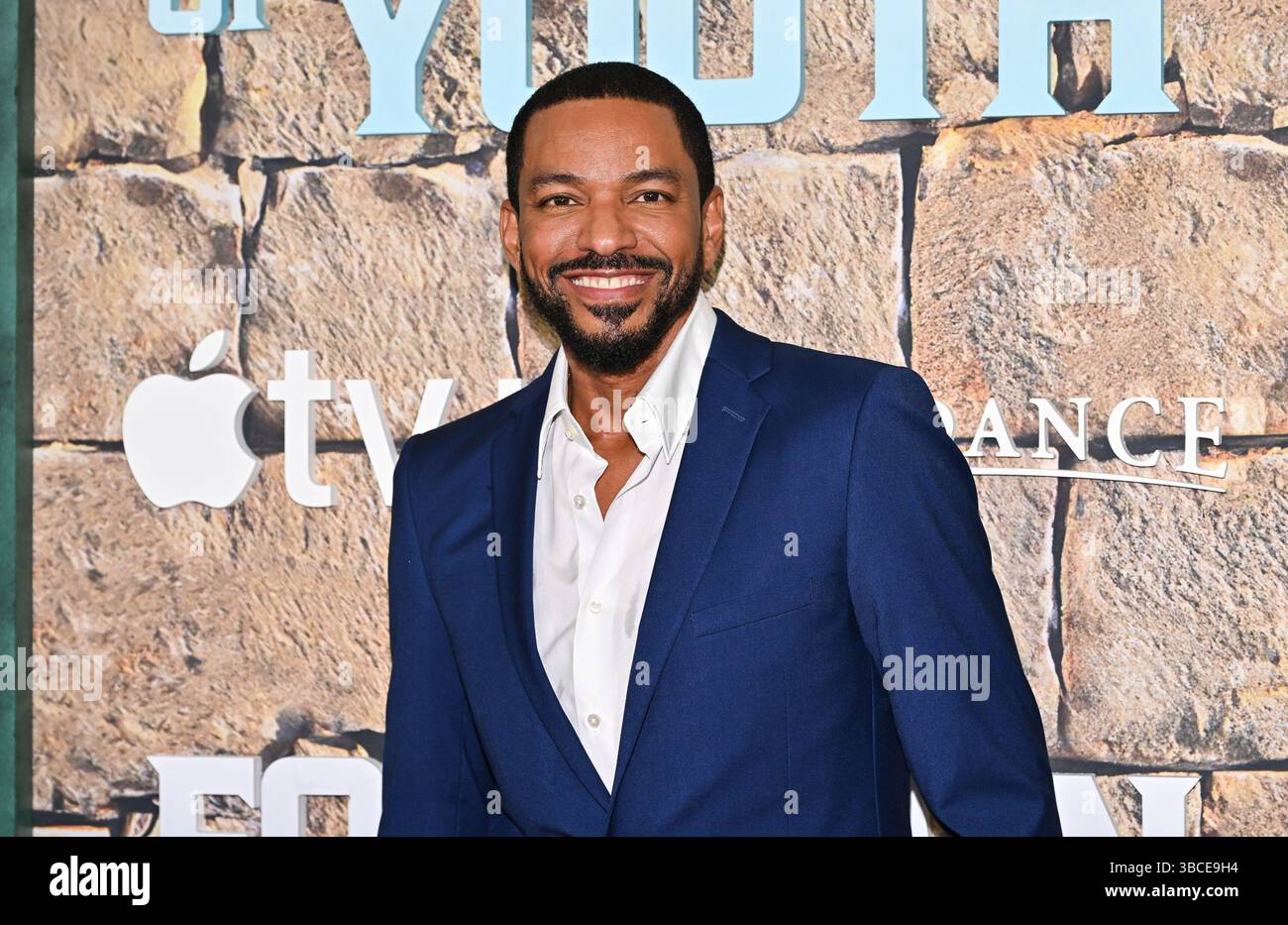 Laz Alonso attends the premiere of "Fountain of Youth" at the American ...