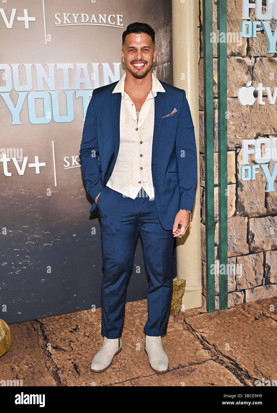 Christopher Leoni attends the premiere of "Fountain of Youth" at the ...
