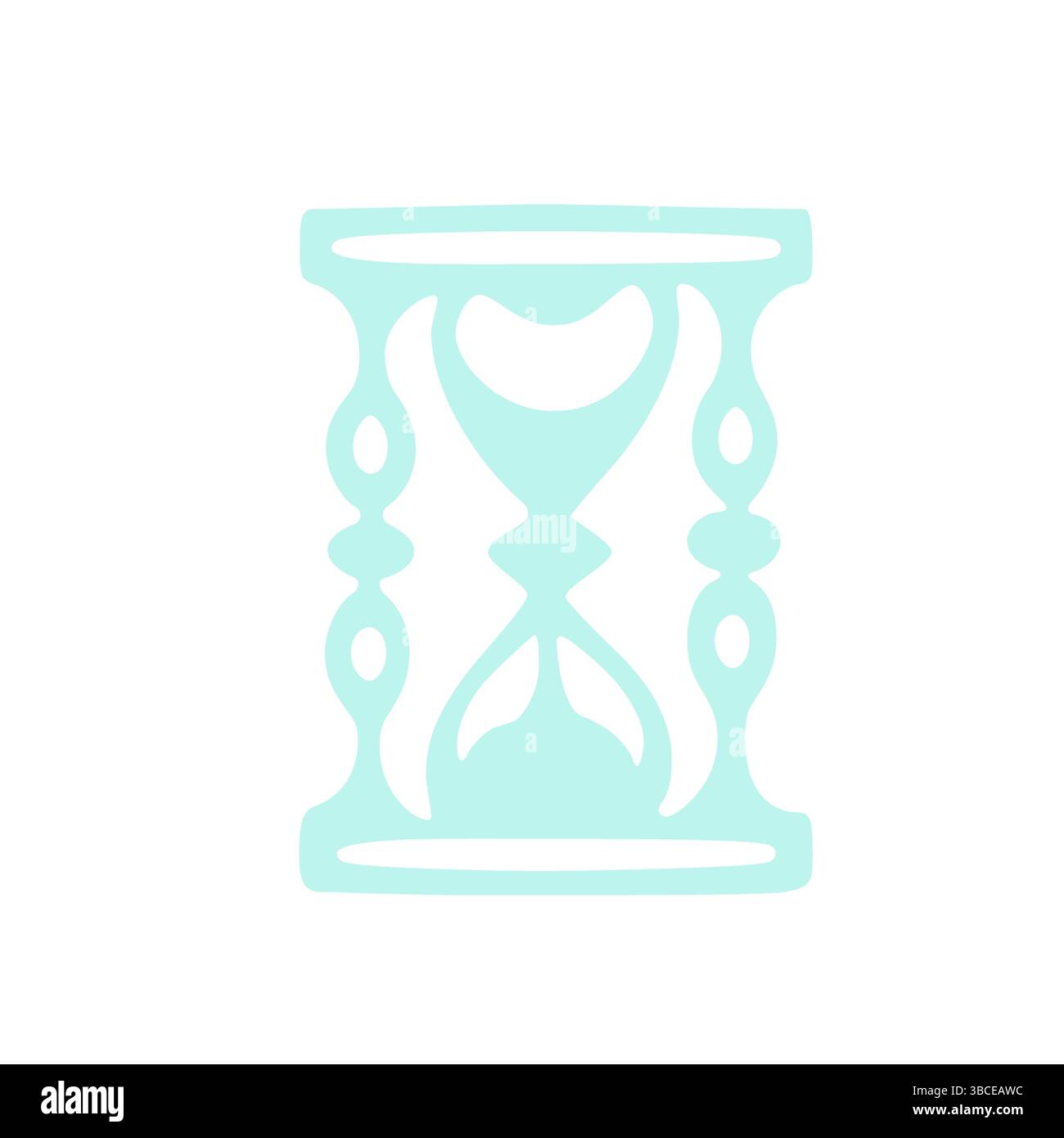 Aesthetic Sea Blue Hourglass: Timeless Symbol of Flow and Patience ...