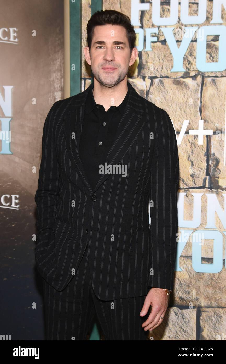 New York, USA. 19th May, 2025. John Krasinski attends Apple's 'Fountain ...
