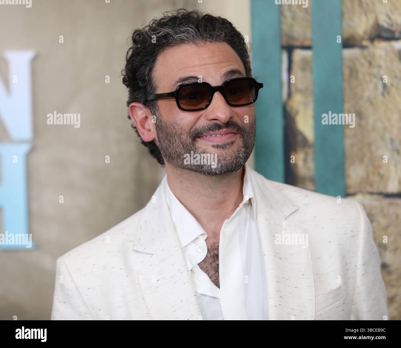 New York, New York, USA. 19 May 2025. Arian Moayed attends the “Fountain of Youth” premiere at ...
