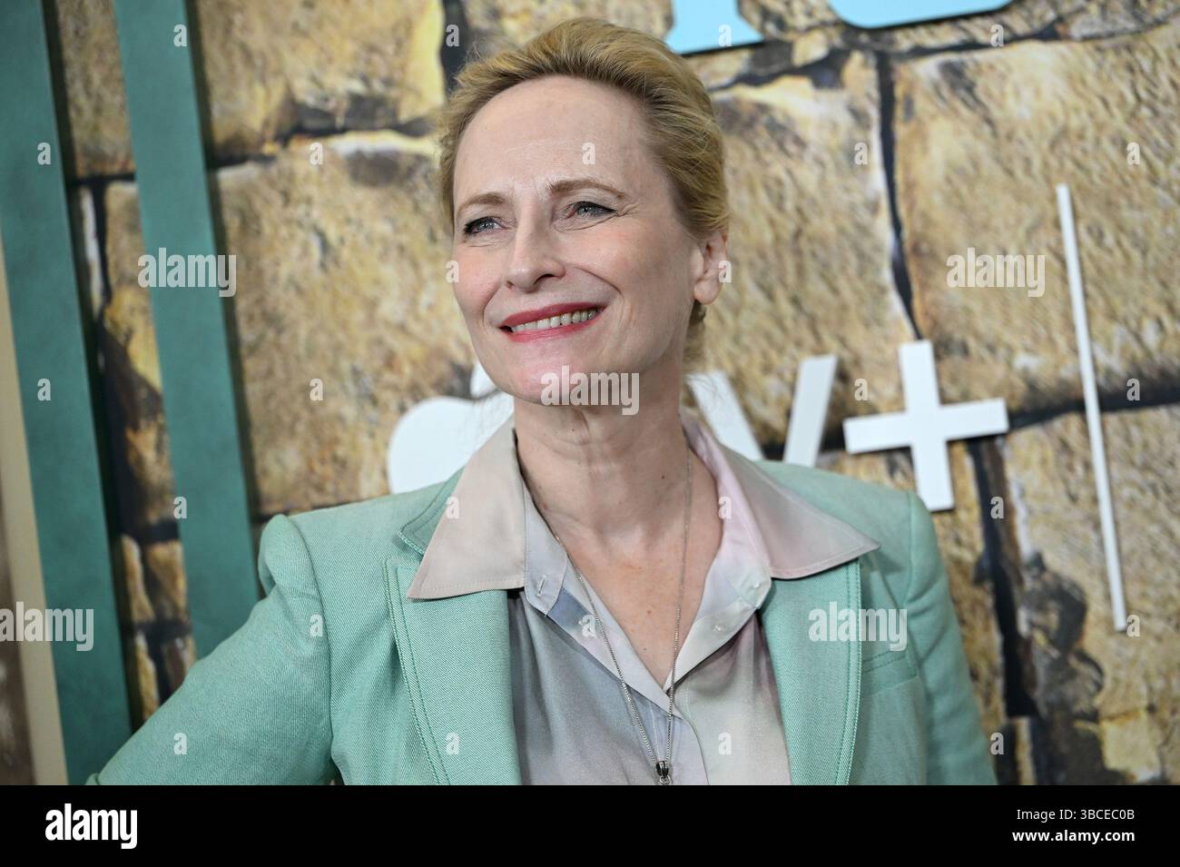 New York, USA. 19th May, 2025. Laila Robins attends Apple's 'Fountain ...