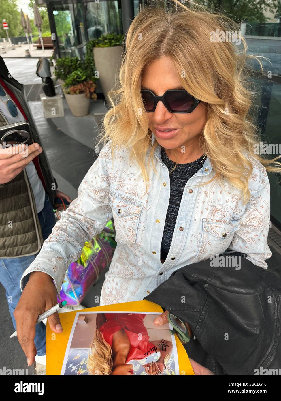 HAIDUCII (Paula Monica Mitrache), visit in Vienna, Austria, on May 17, 2025, for Donauinsel Open ...