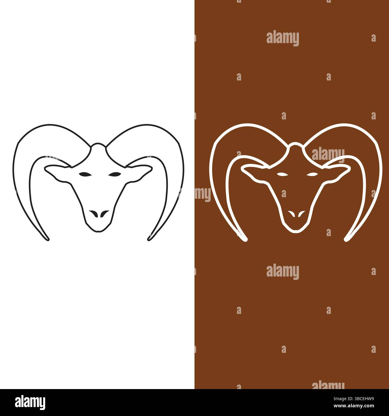 Rugged sheep Stock Vector Images - Alamy