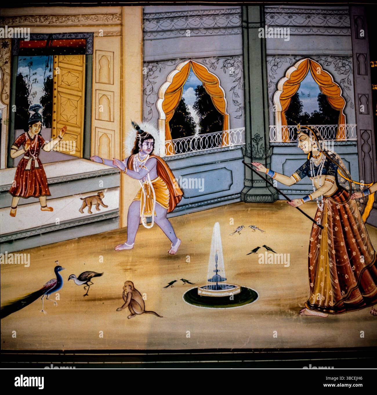 As the name suggests, miniature paintings are colorful handmade ...