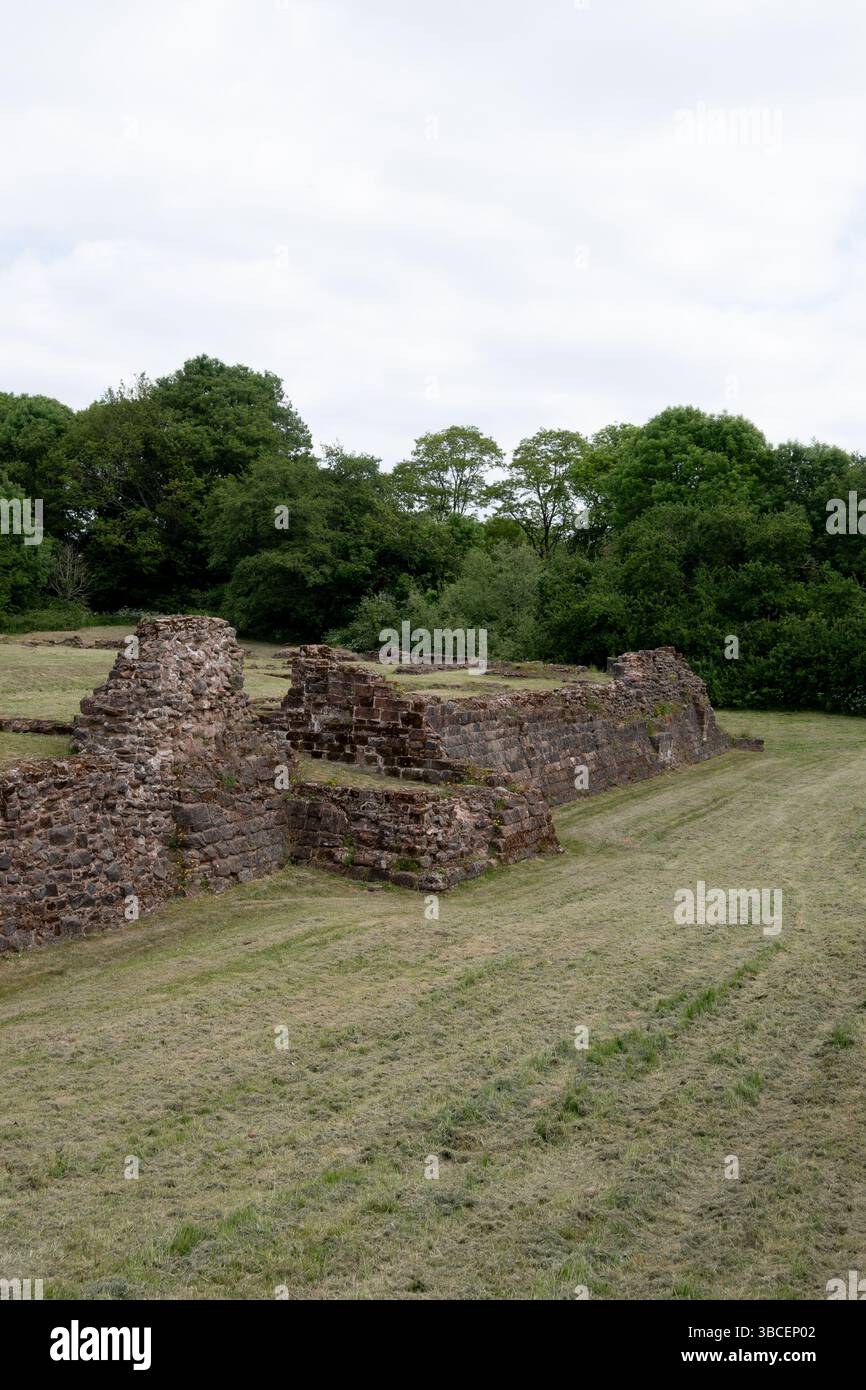 Weoley Castle ruins, Birmingham, West Midlands, England, UK Stock Photo ...