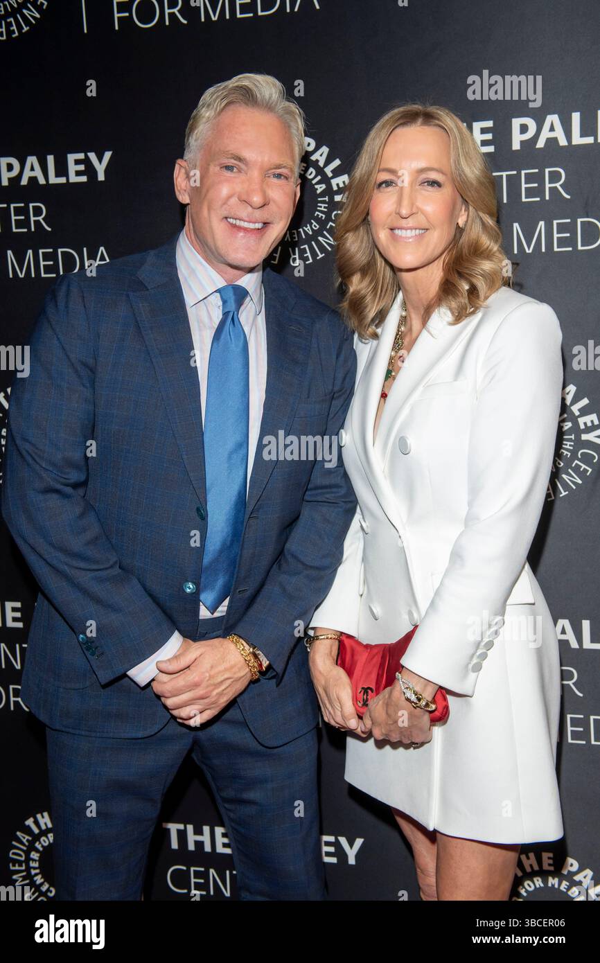 New York, United States. 19th May, 2025. Sam Champion and Lara Spencer ...