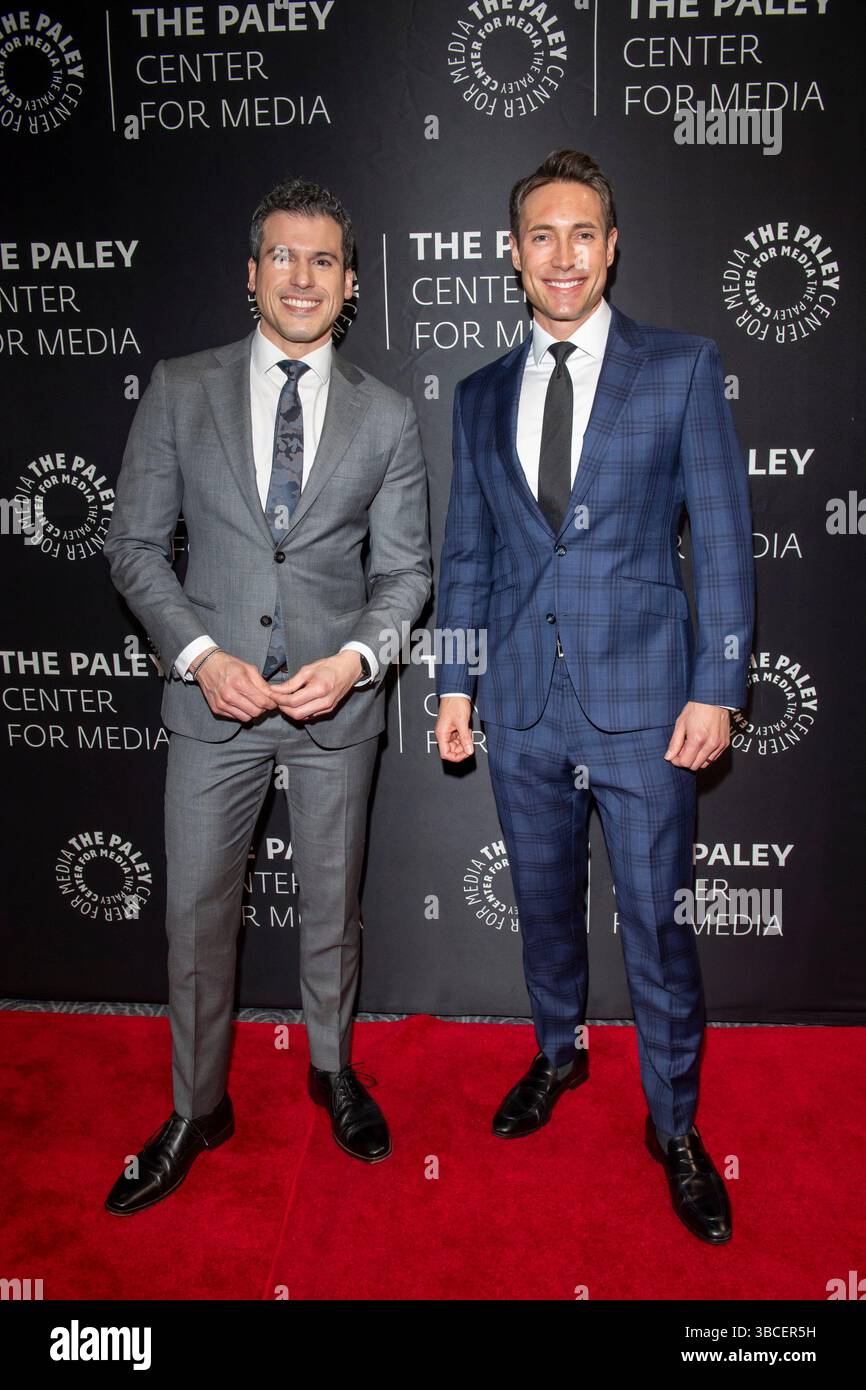 New York, United States. 19th May, 2025. Gio Benitez and Whit Johnson ...