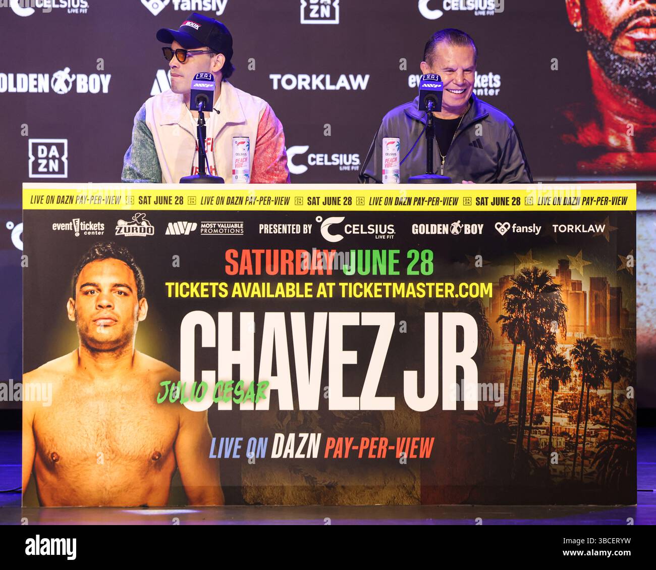 HOLLYWOOD, LOS ANGELES, CALIFORNIA, USA - MAY 14: Julio Cesar Chavez Jr ...