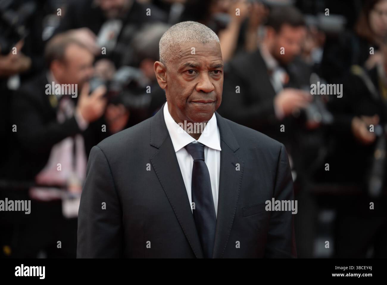 Cannes, France. 19th May, 2025. Denzel Washington attends the ''Highest ...