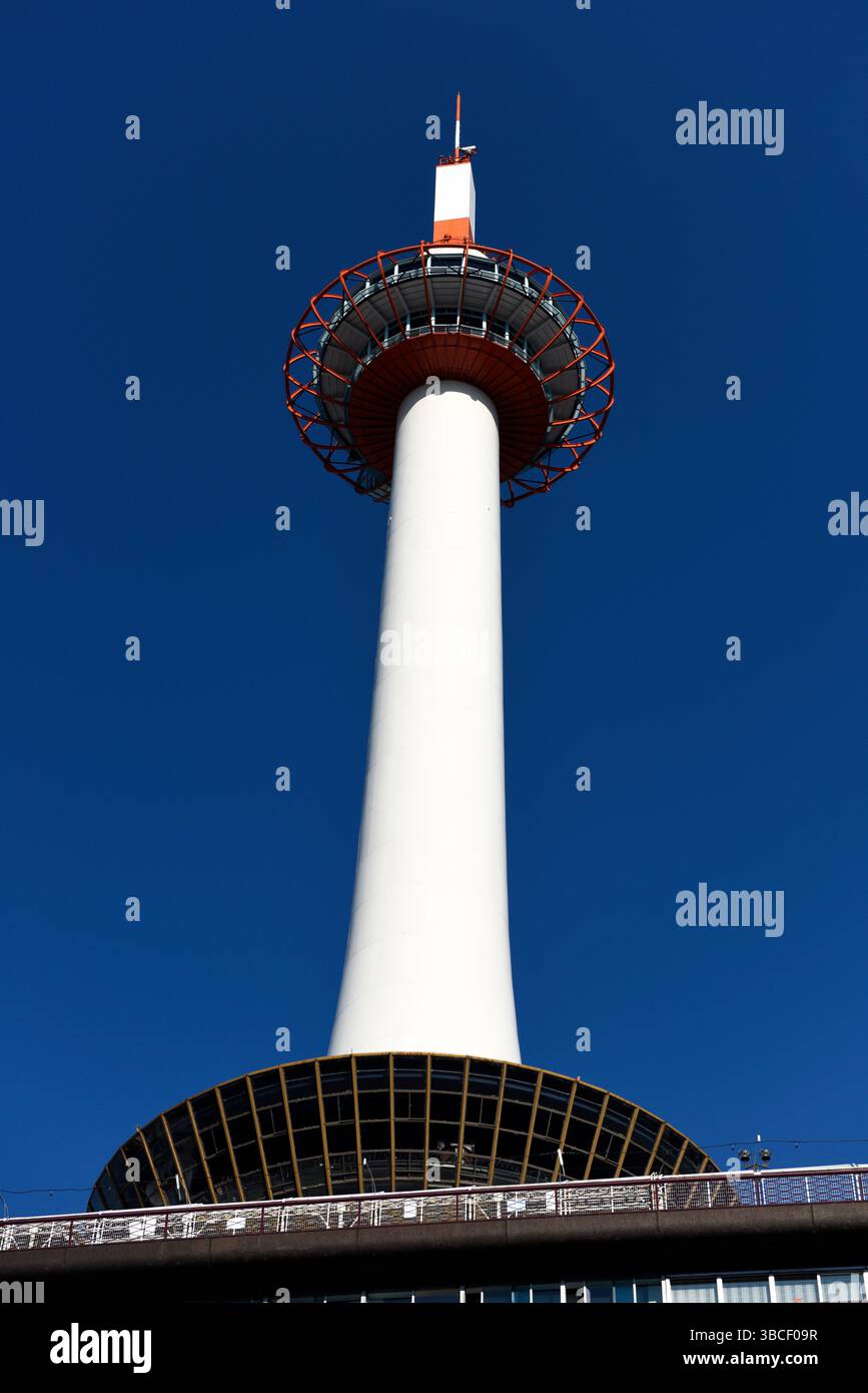 Kyoto tower in Kyoto,Honshu,Japan,Asia Stock Photo - Alamy
