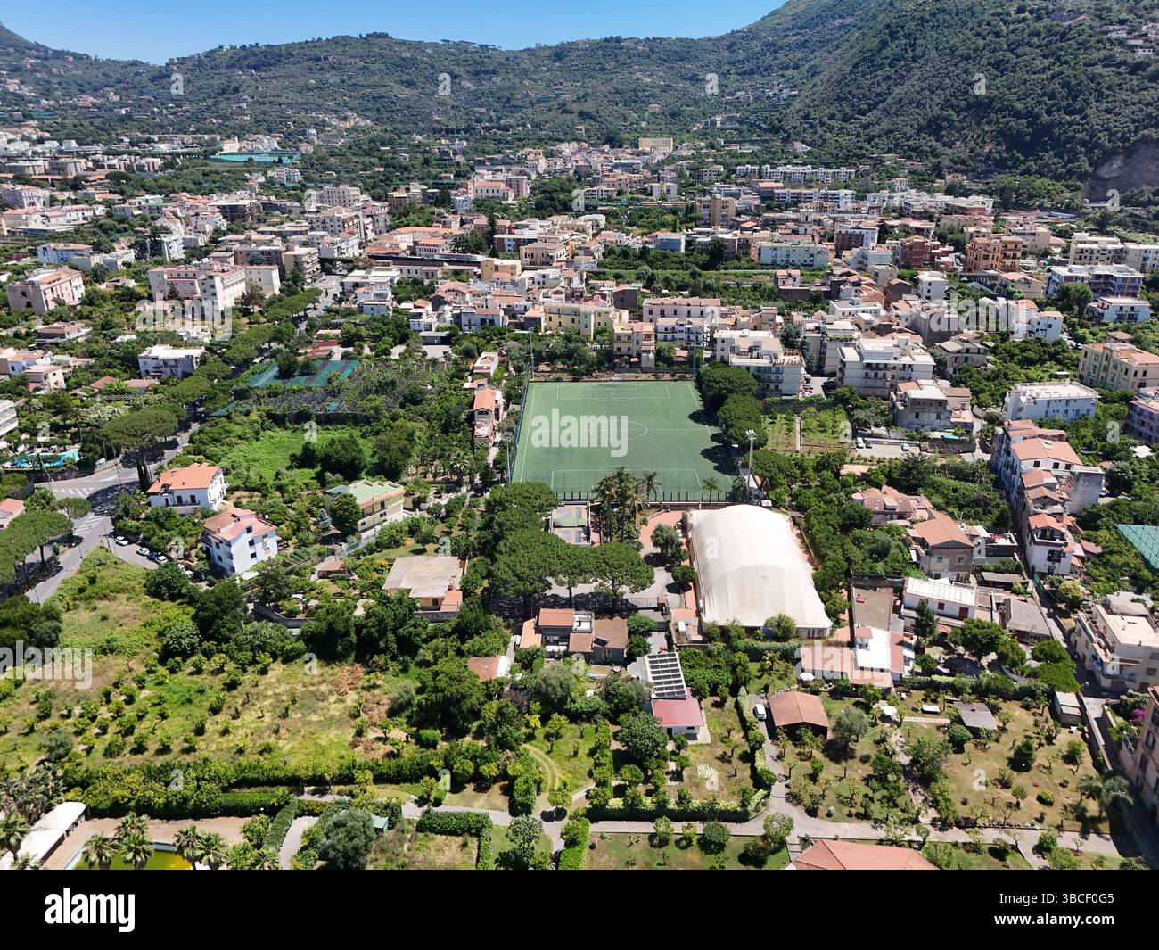 aerial view of Sant Agnello. Sorrento. Italy Stock Photo - Alamy