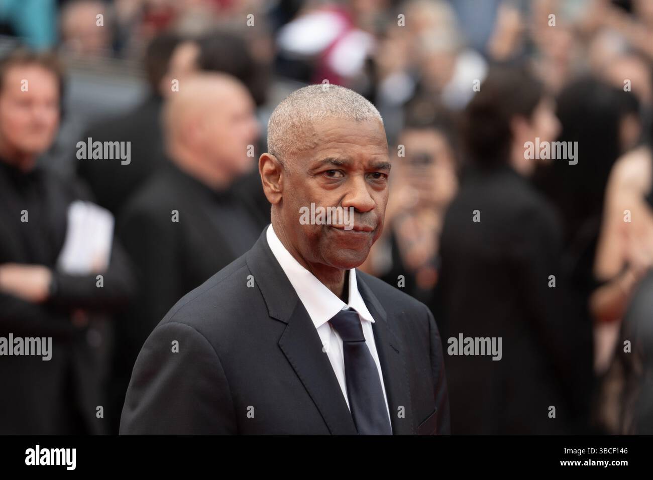 Cannes, France. 19th May, 2025. Denzel Washington attends the ''Highest ...