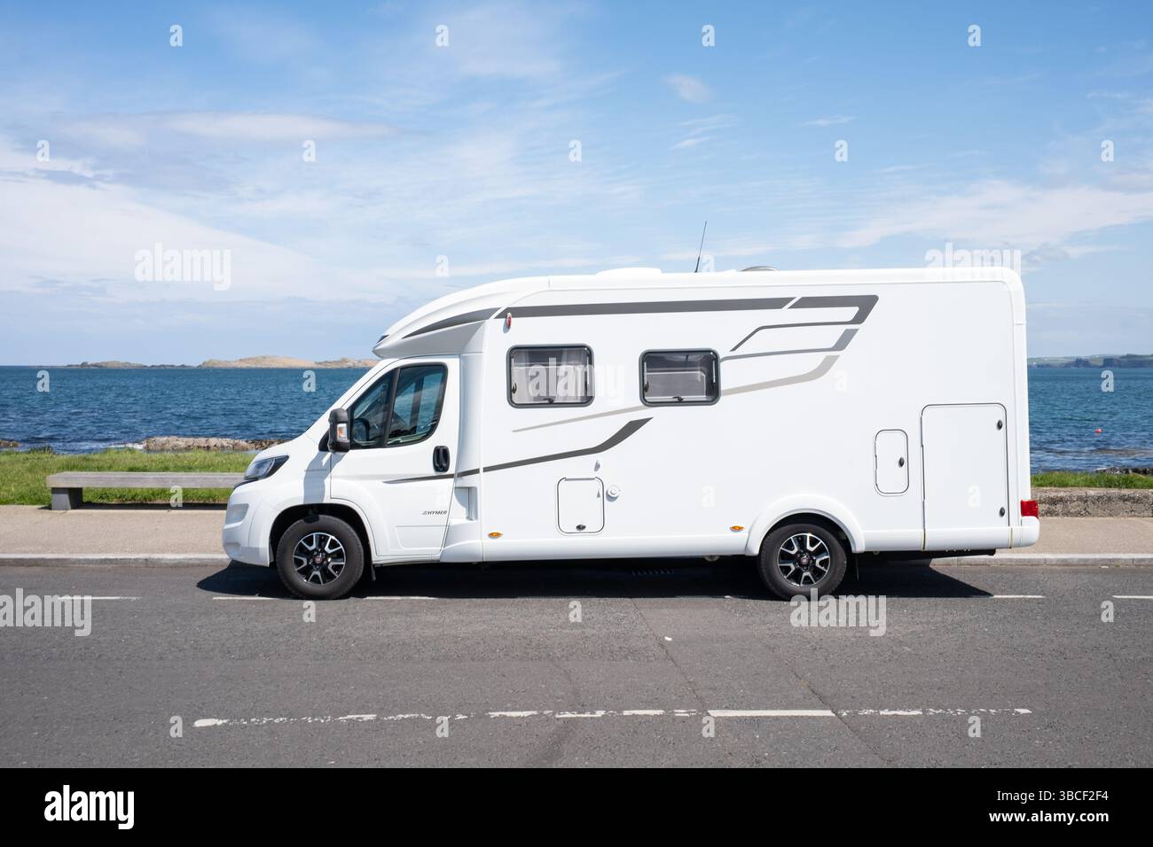 Portrush, Northern Ireland - May 19th, 2025: Hymer T 594 motorhome ...