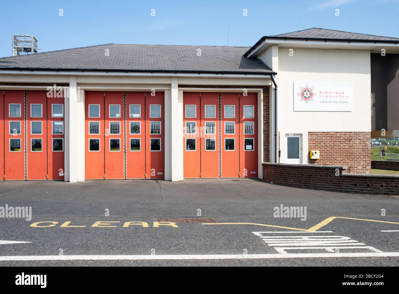 Portrush, Northern Ireland - May 19th, 2025: Frontage of Portrush Fire ...
