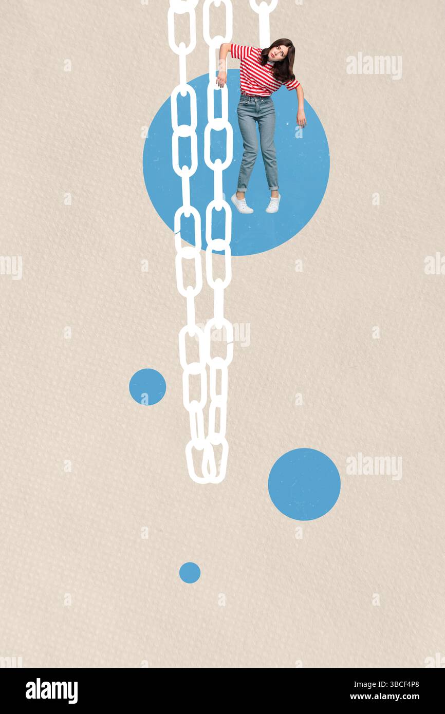 Composite 3D collage trend artwork template design of justice law ...