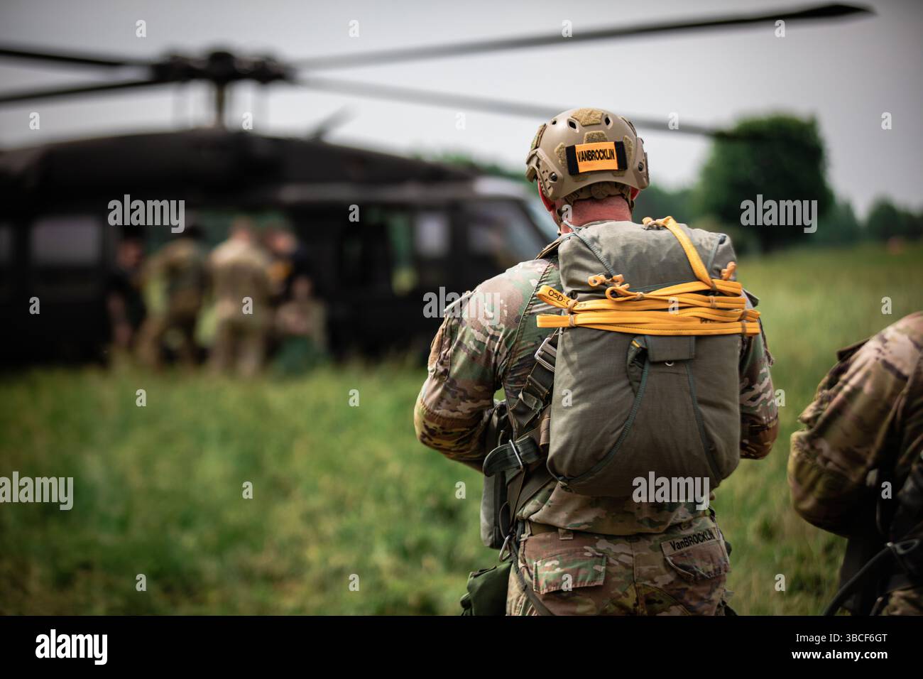 A group of U.S. Army Rangers, assigned to the 5th Ranger Training ...