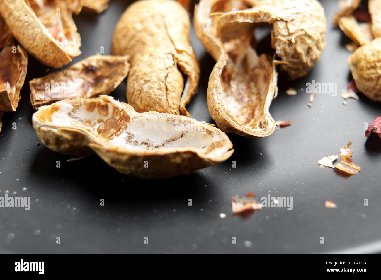 Kitchen trash peanut nut shells hi-res stock photography and images - Alamy