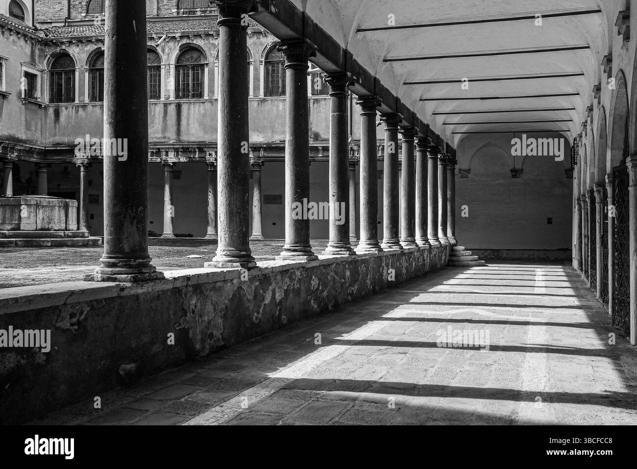 San marco venice marble Black and White Stock Photos & Images - Alamy