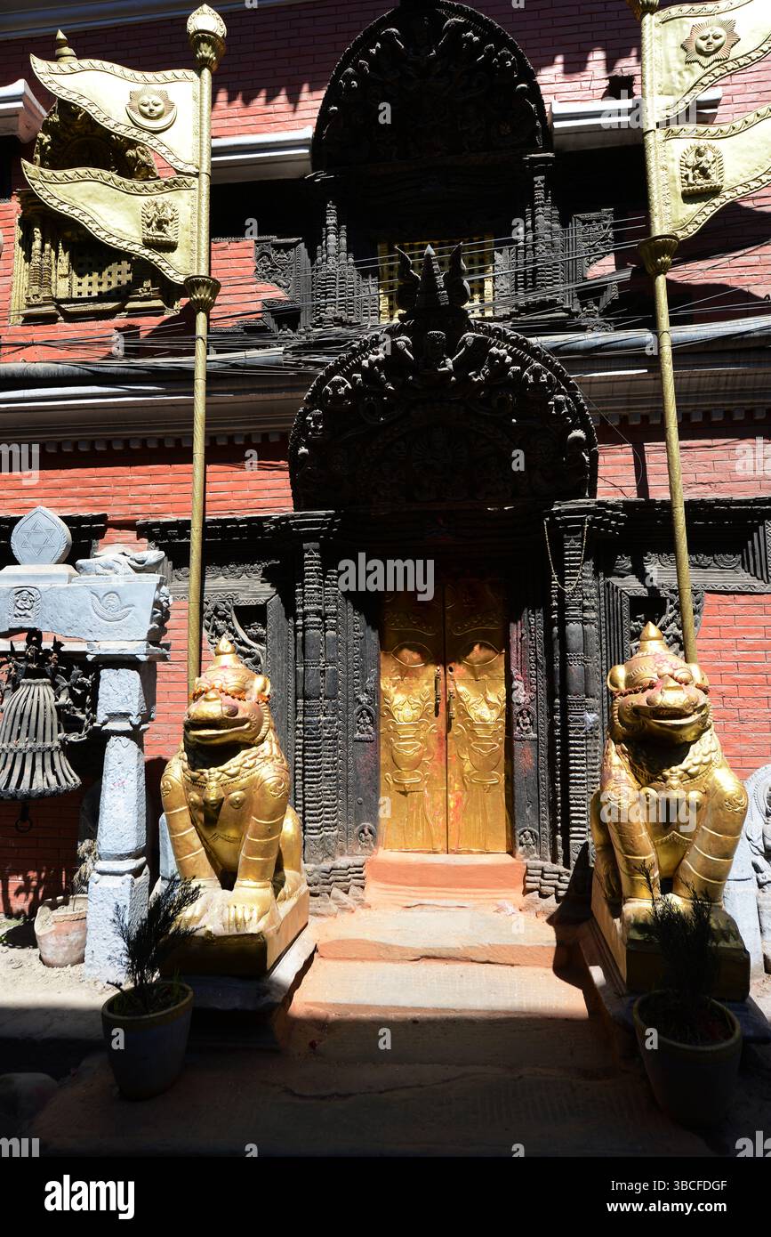 The Barahi Ajima temple in Bhaktapur, Nepal Stock Photo - Alamy