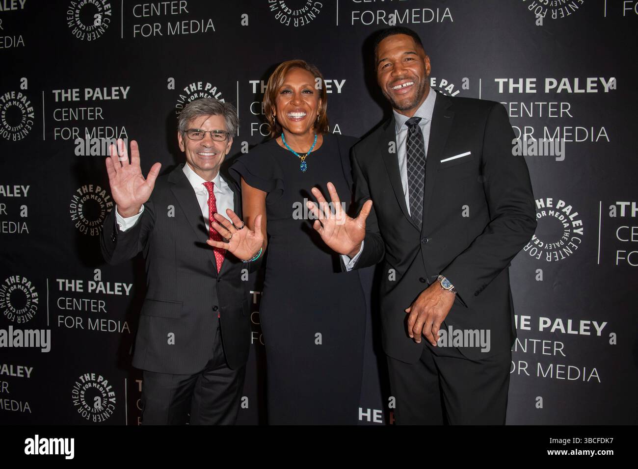 New York, United States. 19th May, 2025. (L-R) George Stephanopoulos ...