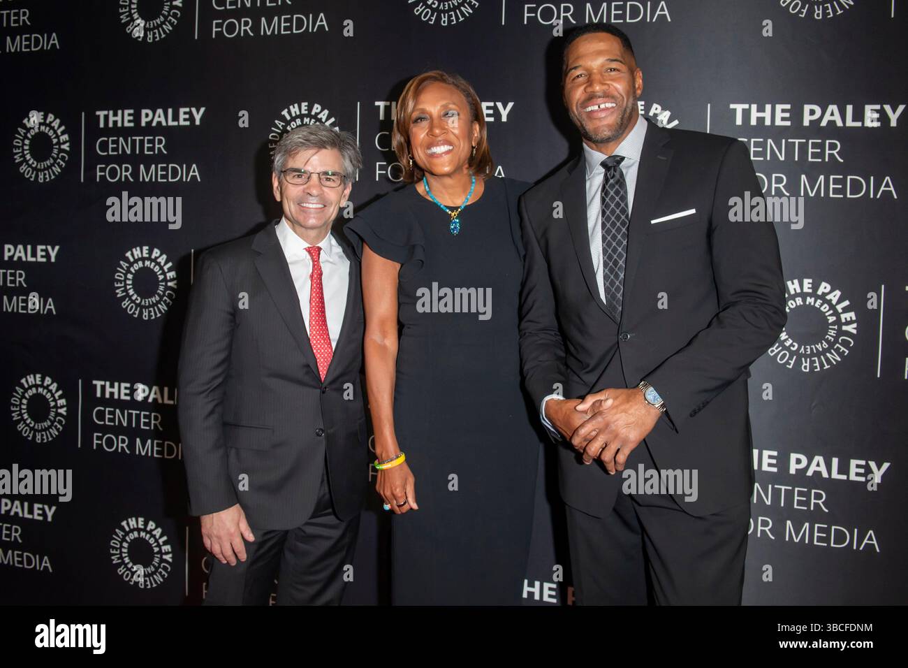 New York, United States. 19th May, 2025. (L-R) George Stephanopoulos ...