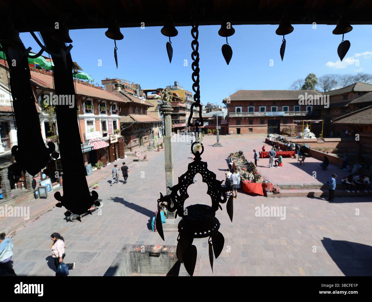 Bhimsen Mandir in Patan's Durbar Square in Lalitpur, Kathmandu Valley ...