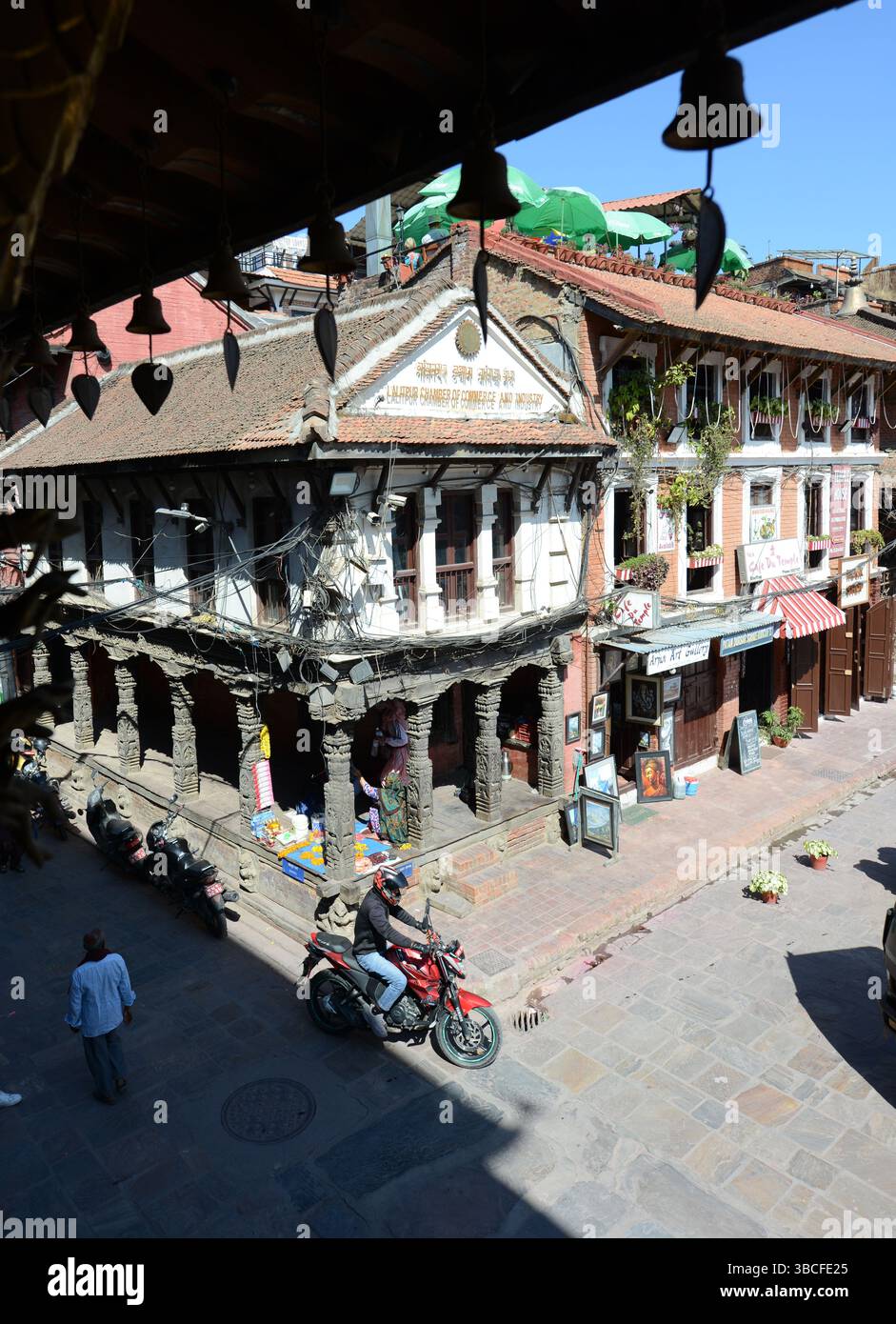 Bhimsen Mandir in Patan's Durbar Square in Lalitpur, Kathmandu Valley ...