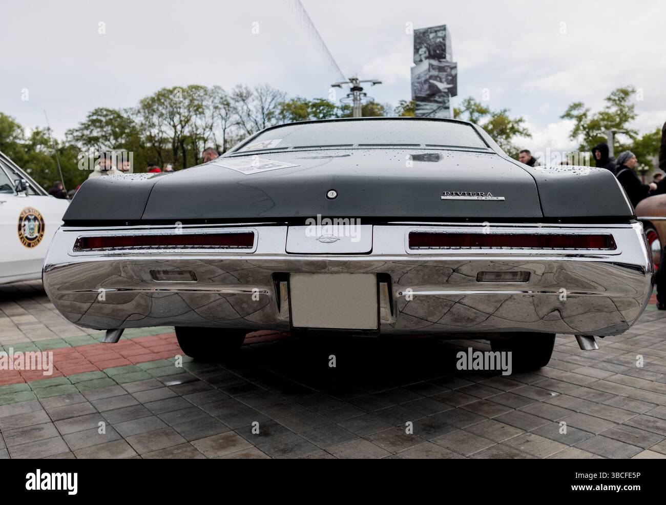 Minsk, Belarus, May 20, 2025 - Classic american car Buick Riviera, back ...