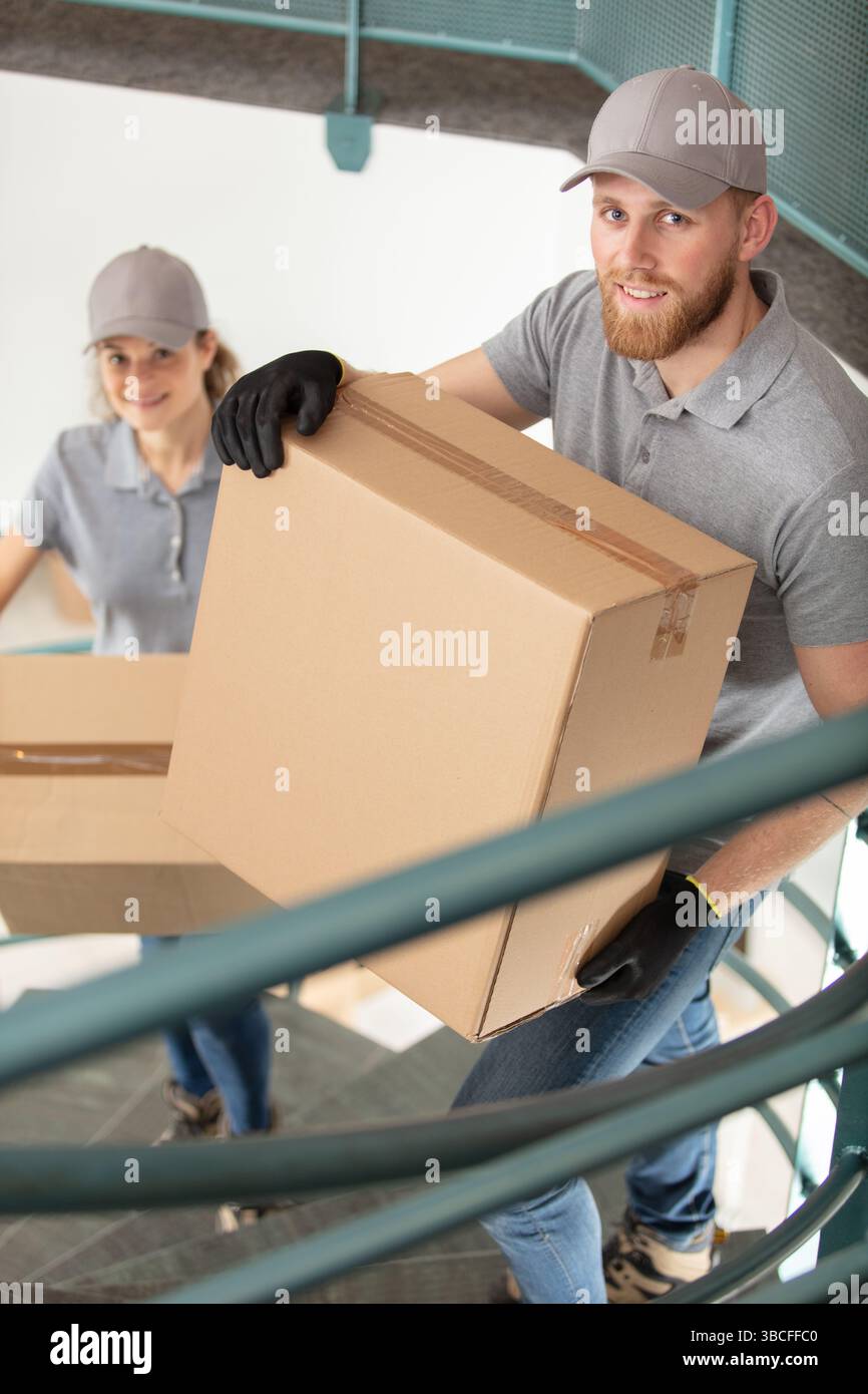Couriers delivery service person hi-res stock photography and images ...